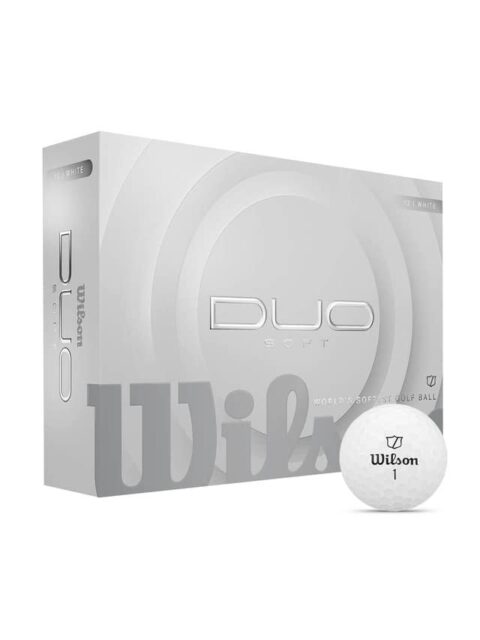 Wilson Staff Duo Soft 25 - White - The Golf Factory
